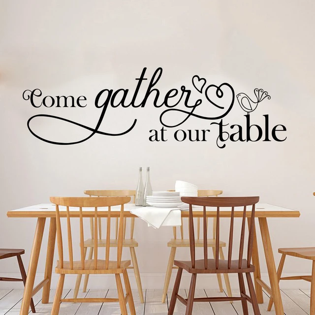 Dining Room Wall Quotes