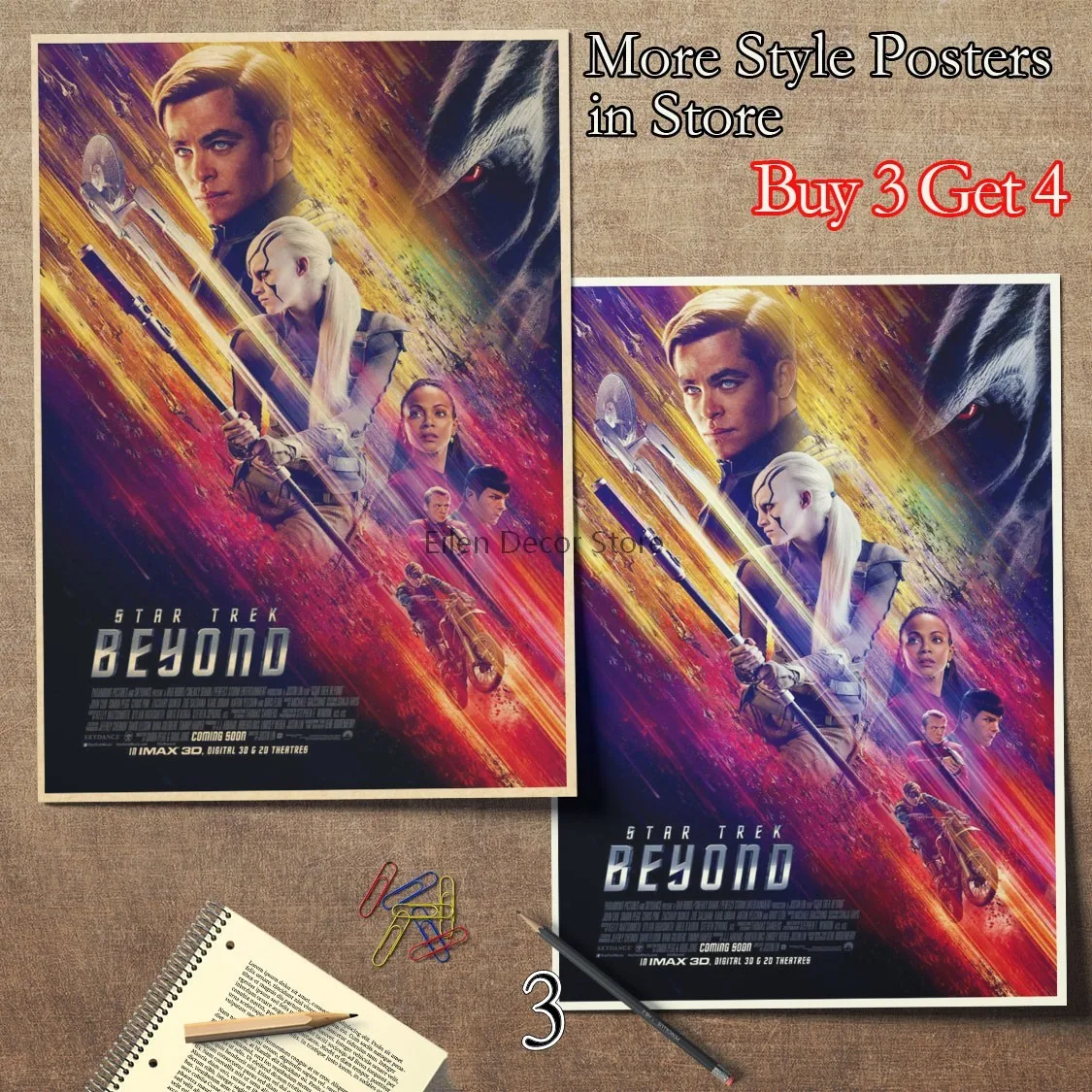 Star Trek 3 Movie Poster