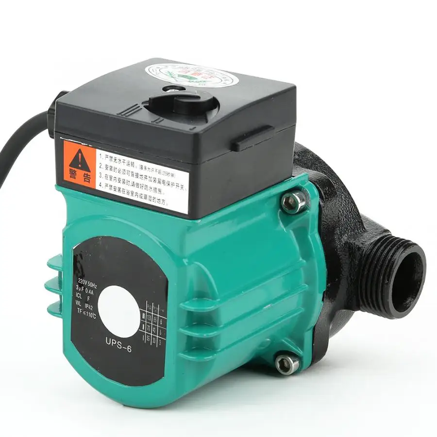 AC 220V 100W Water Pump Circulating Boosting Ultra-Quiet Automatic ...