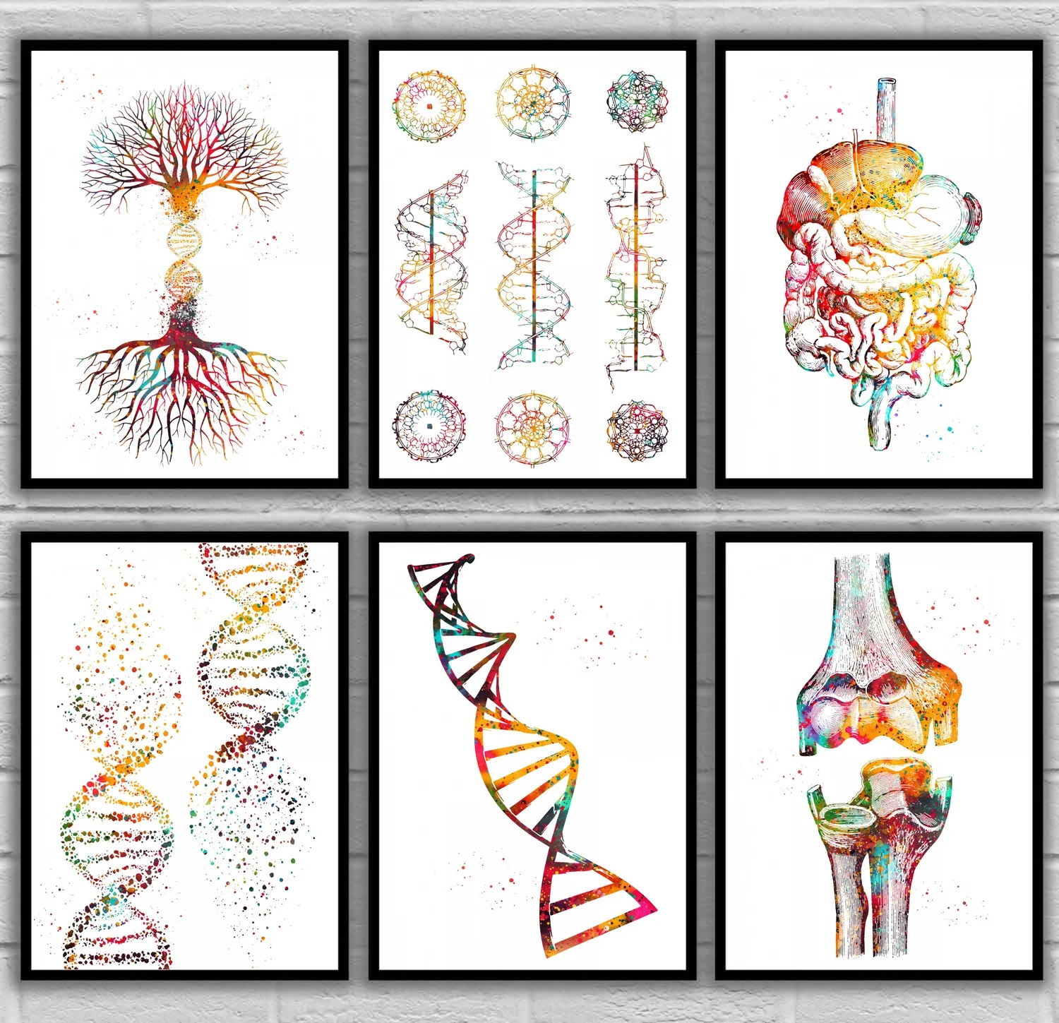 Dna Helix Art
