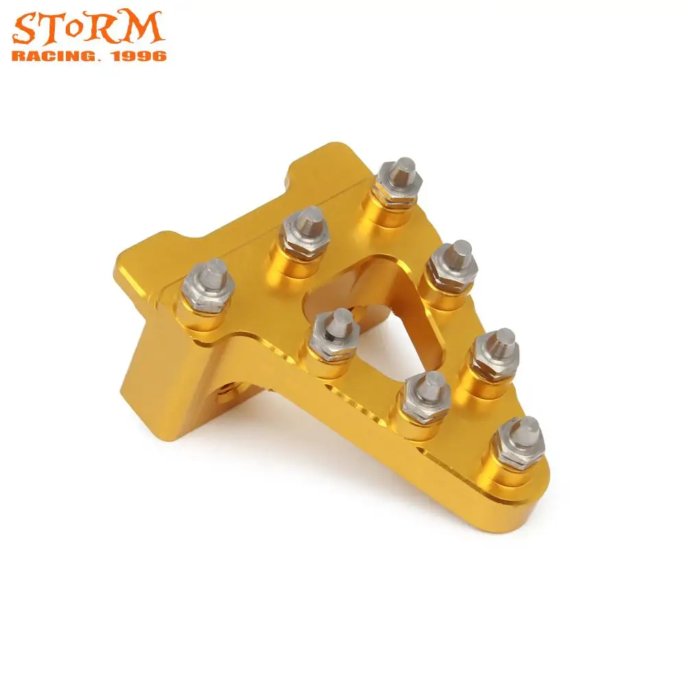CNC-Aluminum-Motorcycle-Foot-Brake-Pedal-Footpegs-For-KTM-SX-EXC-Honda ...