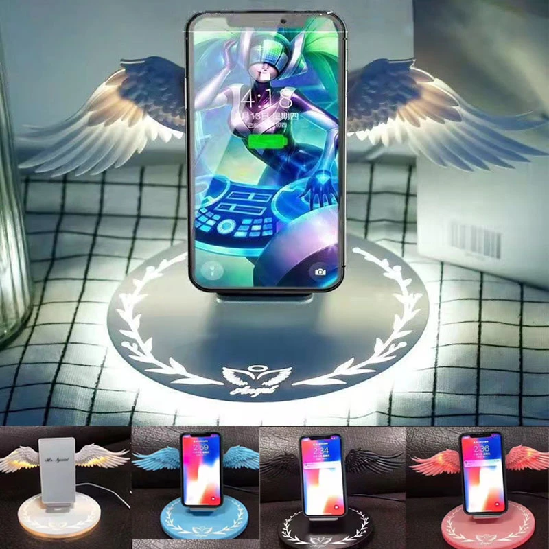 Wireless Phone Charger Angel Wings | Angel Wing Qi Wireless Charger ...
