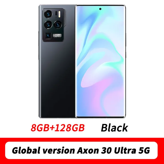 Global Version ZTE Axon 30 Ultra 5G Mobile Phone 6.67” AMOLED Flexible ...