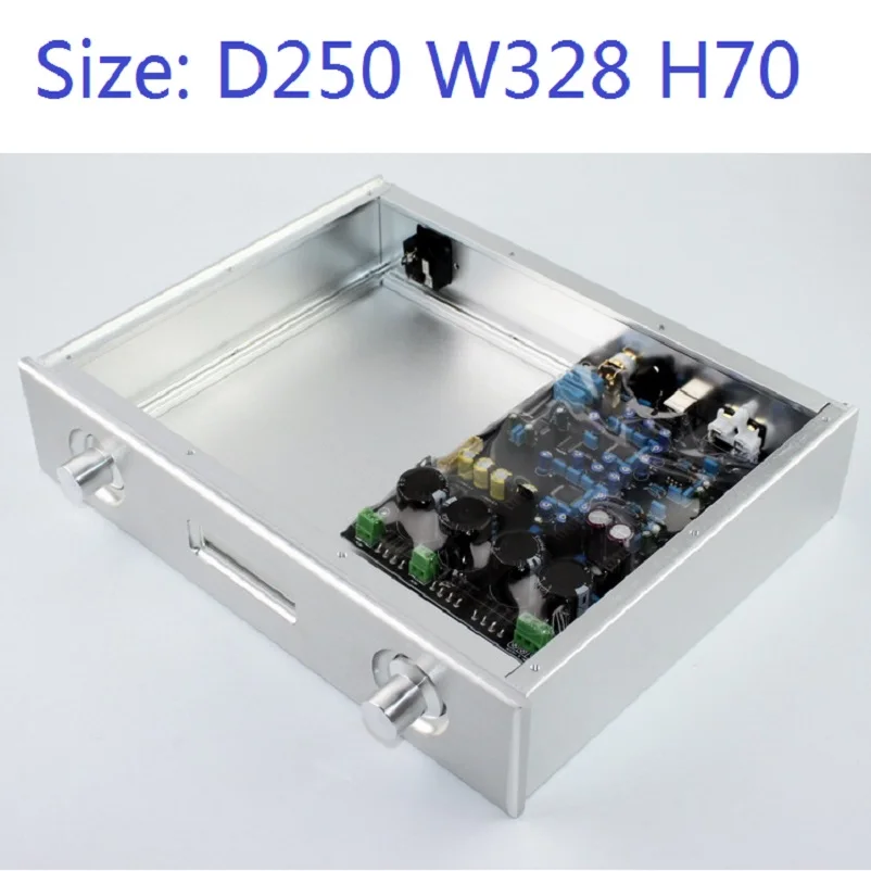 D250-W328-H70-Hifi-DAC-Decoder-Enclosure-DIY-Hi-End-Power-Amplifier ...