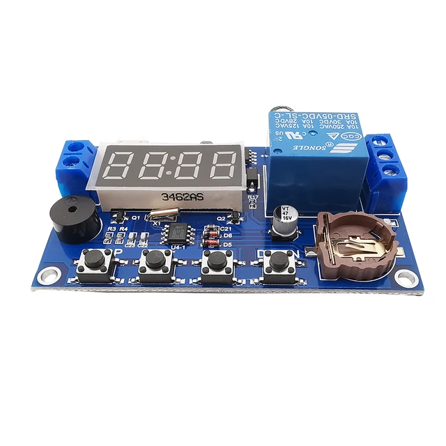 5v Real Time Timing Delay Timer Relay Module Clock 52 Off