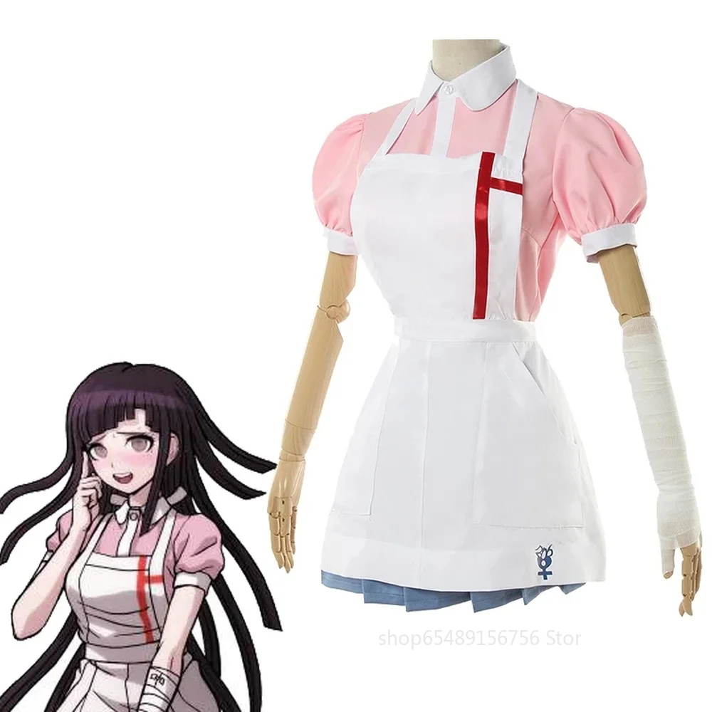 Anime Danganronpa Mikan Tsumiki Cosplay Costume Christmas Halloween ...