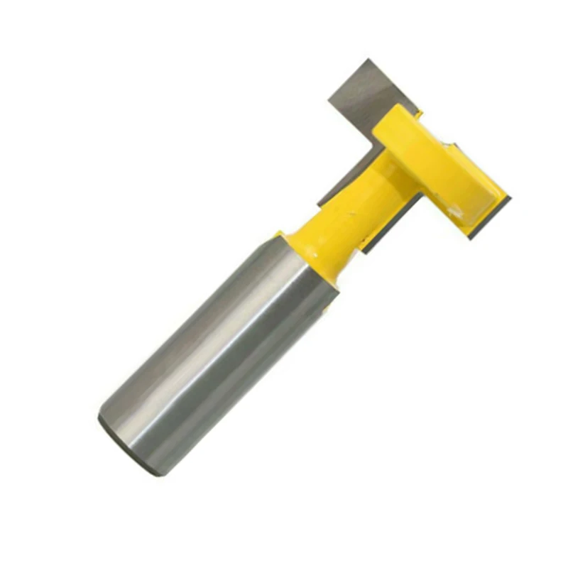 Vástago redondo t slot Router broca para trabajar la madera cortador de ...