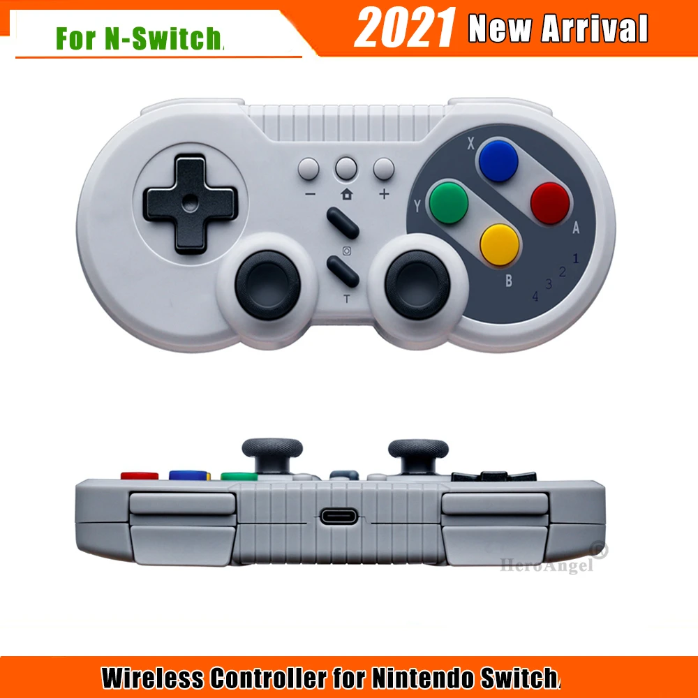 2021 Newest Bluetooth Wireless Ns Controller For Nintendo Switch Game ...