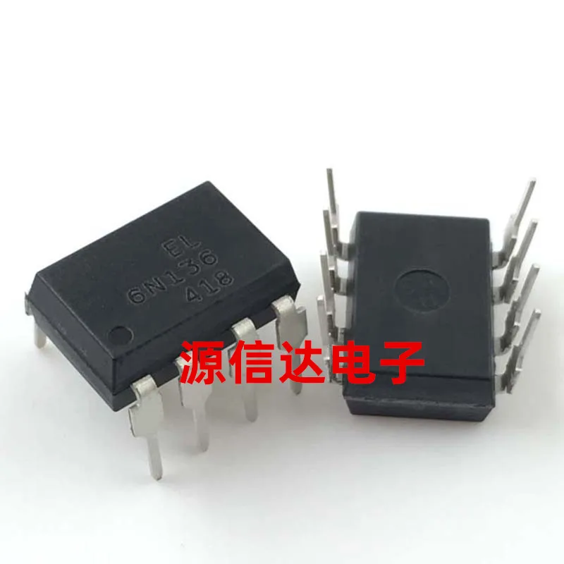 5PCS Brand new original EL6N136 6N136 straight plug DIP8 billion light ...
