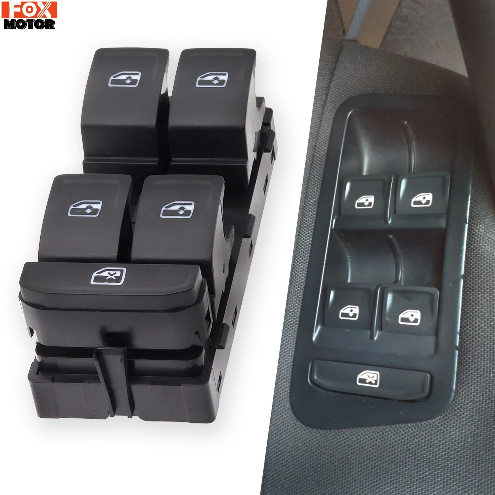 Driver-Side-Window-Master-Control-Switch-For-VW-Golf-MK7-Passat-B8 ...