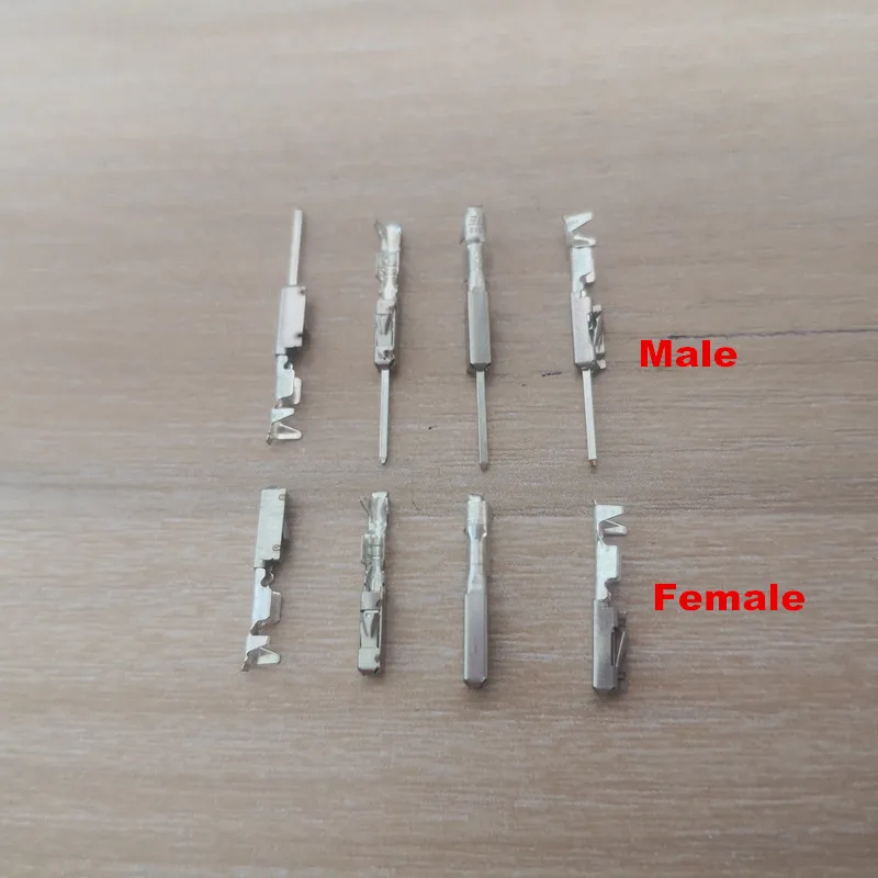 20/50/100sets/lot Male and Female Crimp Terminals (Pins) For Repair ...