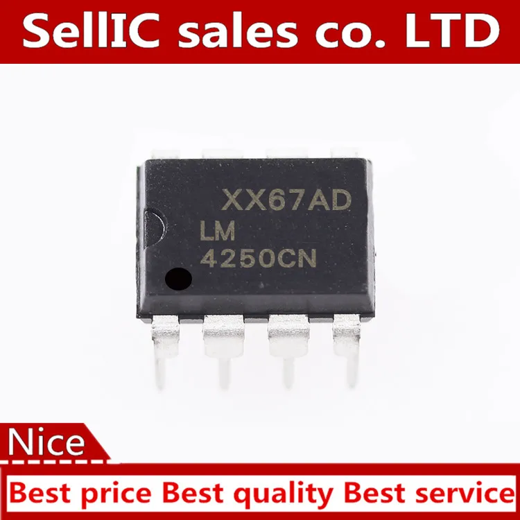 In line IC LM4250CN LM4250N operational amplifier dip 8 package ...
