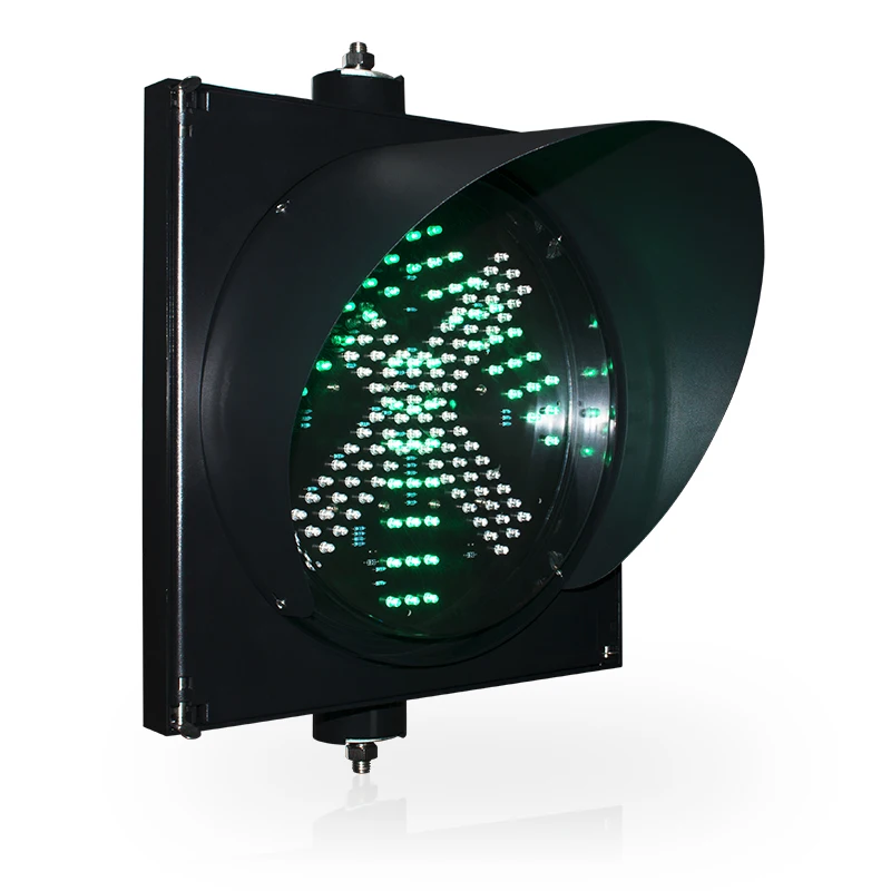 12Inch Red Cross Green Arrow 2 In 1 Stop Go LED Traffic Light Signals ...