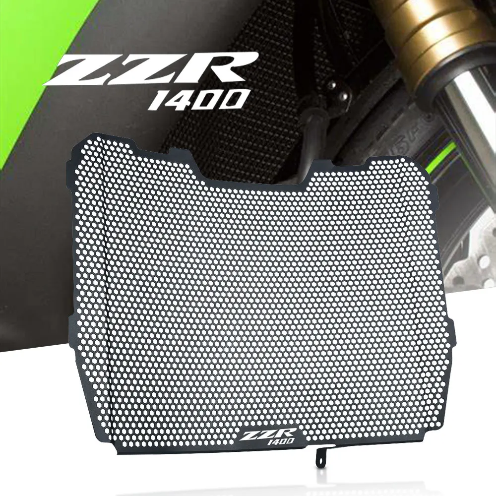 Color : NO LOGO Motorcycle Radiator Grille Cover Guard Protection ...