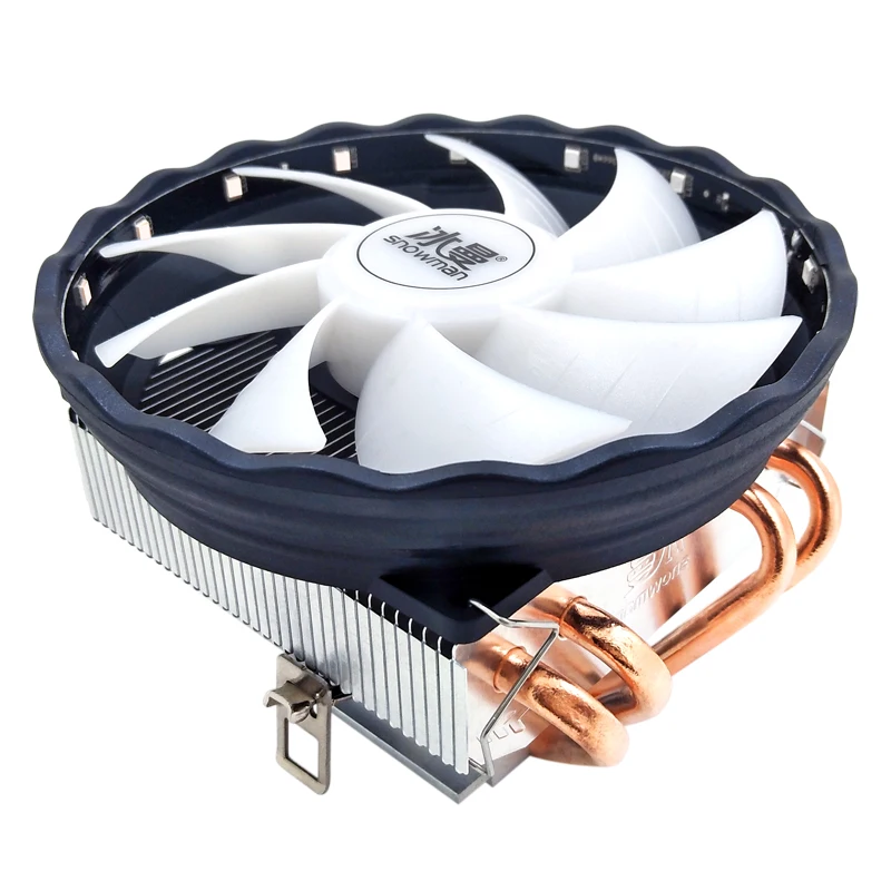 SNOWMAN-CPU-Cooler-4-Heat-Pipes-120mm-RGB-PWM-4-Pin-Quiet-CPU-Fan-PC ...