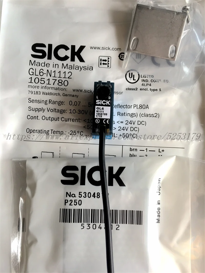 Sick-nuevos sensores fotoeléctricos originales, originales, GL6-N1112, GL6-N1111, GL6-P1111, GL6 ...