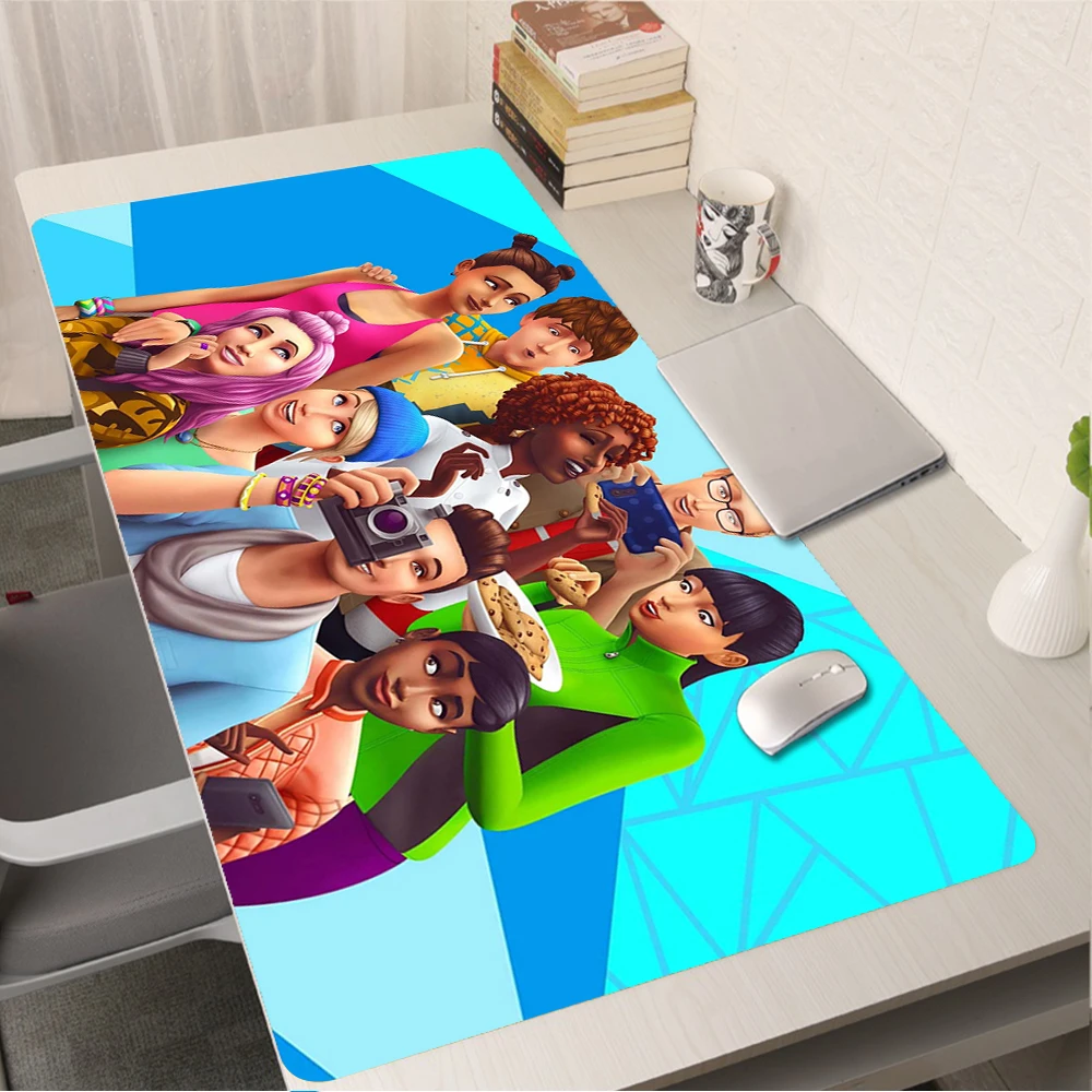 Anime The Sims 4 Mouse Pad Gamer Pc Gaming Accessories Rug Varmilo ...