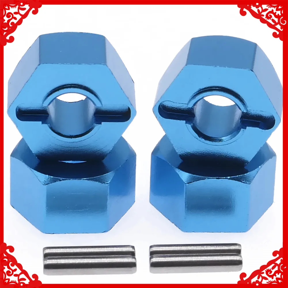 Alloy wheel hex hub adapter for rc hobby model car RedCat 1/10 Everest ...