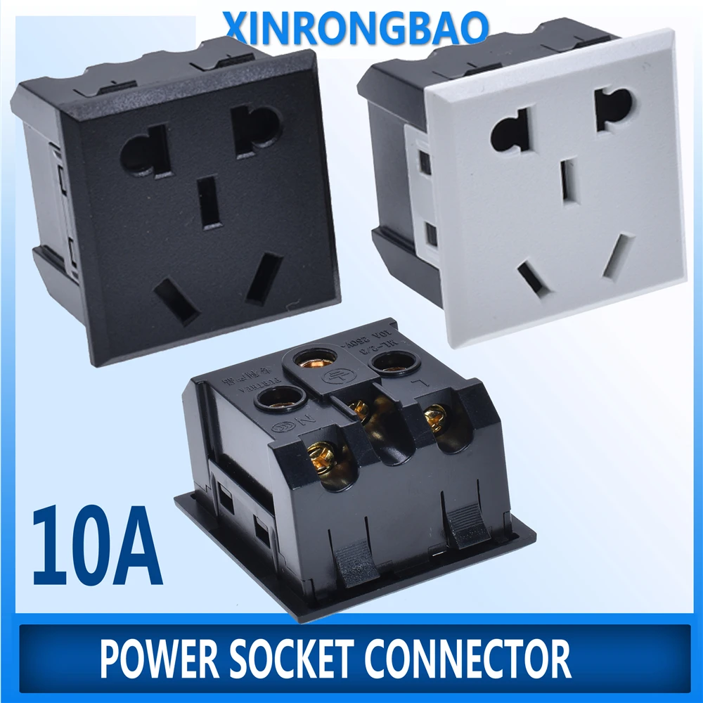 AU 10A250V Australian standard desktop socket power socket embeddedCard ...