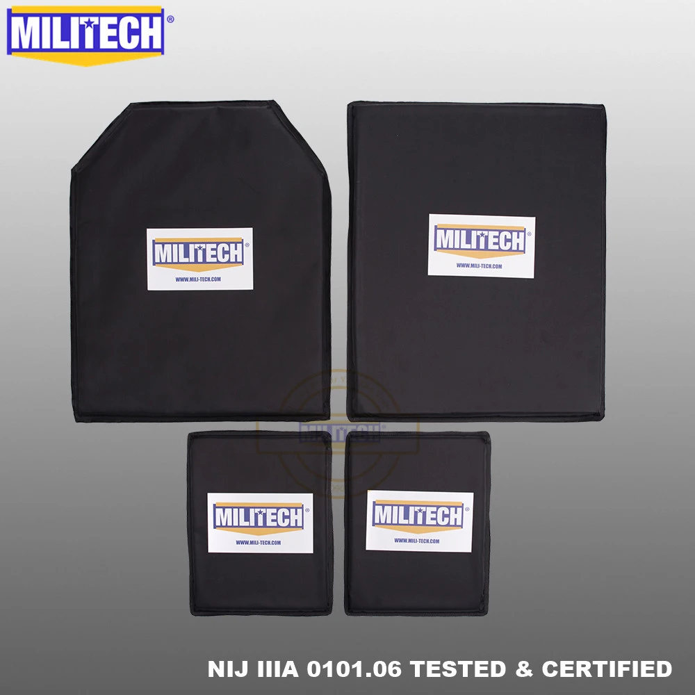 MILITECH Aramid Ballistic Panel BulletProof Plate Inserts Body Armor ...