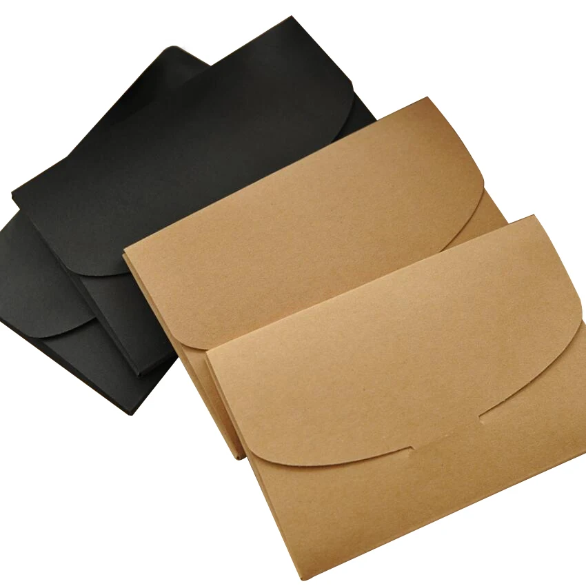 Kraft Paper Envelope Postcard Bag | Kraft Paper Packaging Box - 10pcs ...