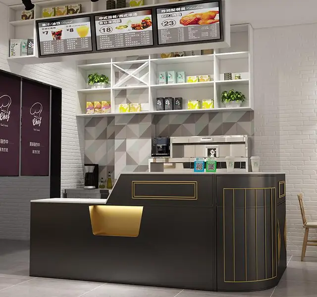 Modern Shop Counter Design Ideas