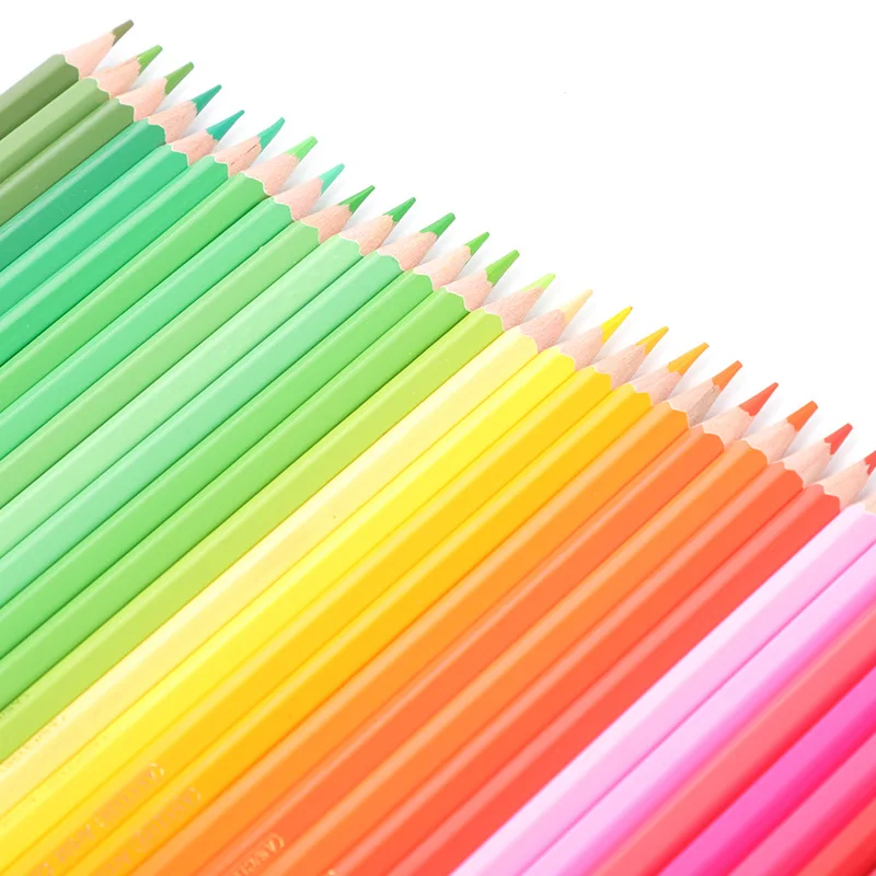 120 Colors QILI Profesional Color Pencil Crayon De Couleur Rainbow Oil ...