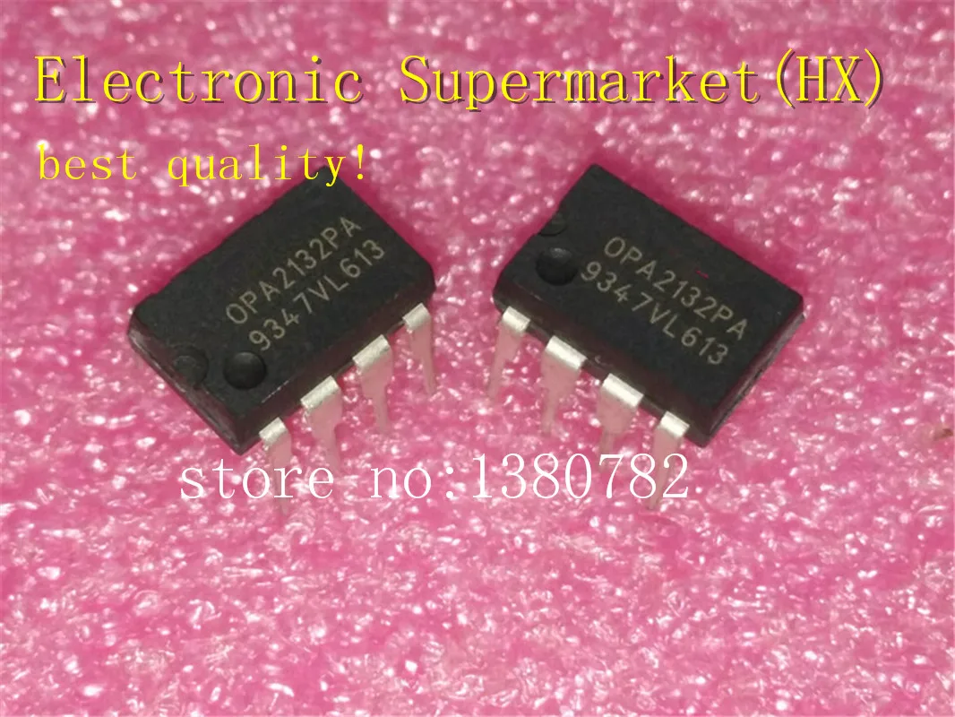 Frete grátis 10 unidades opa2132pa opa2132 dip 8 ic em estoque ...