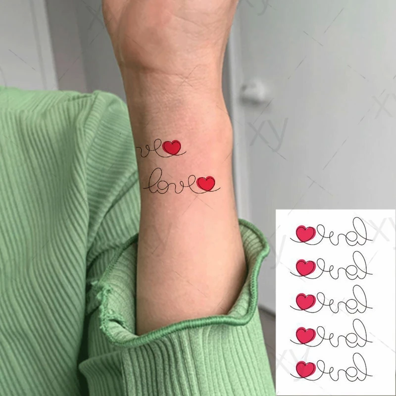 Simple Heart Tattoos For Men