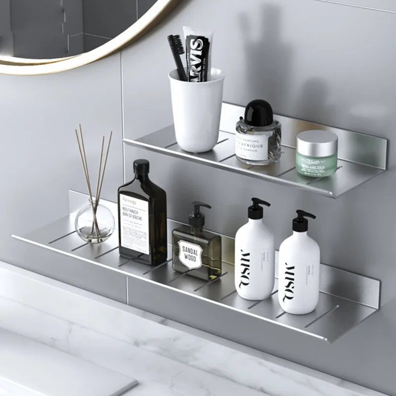 Bathroom-Shelf-Bath-Shower-Shelf-No-Drill-Bathroom-Corner-shelf-Black ...