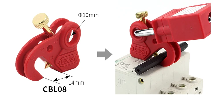 Generic Electrical Circuit Breaker Lockout Tagout Mccb Mcb Locks ...