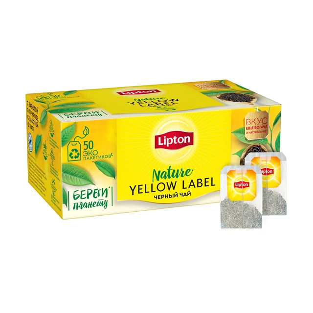 Lipton Tea Bag Label