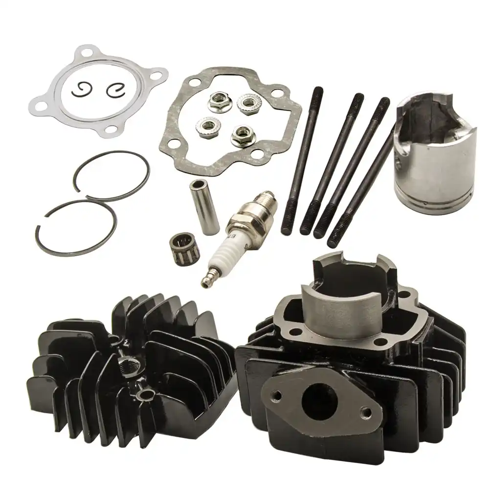 41MM Cylinder Piston Rings Gasket Spark Plug Kit for Suzuki LT 50 LT50 ...