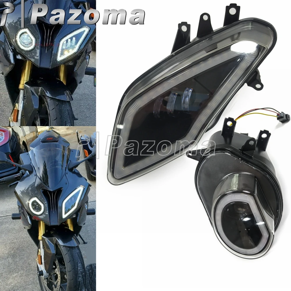 12V-Waterproof-Plug-Play-LED-Headlight-Assembly-Replacment-Headlamp-For ...