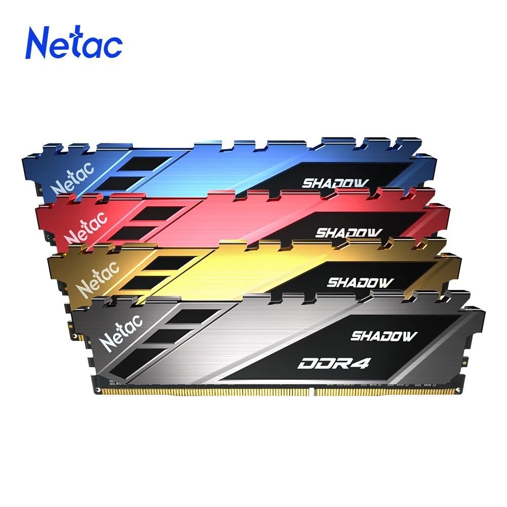 Netac DDR4 Memory Ram 8GB 16GB Memory Desktop PC4 3200Mhz 3600Mhz 2666Mhz DDR4 XMP with Heat ...