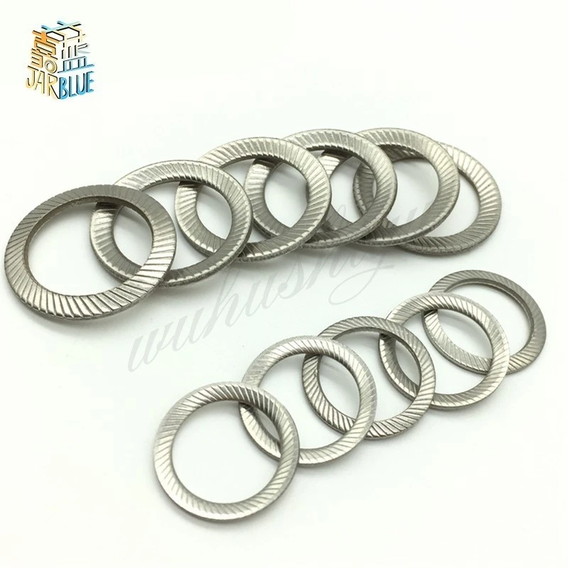 100Pcs DIN9250 M3 M4 M5 M6 304 Stainless Steel Locking Washer Printing ...