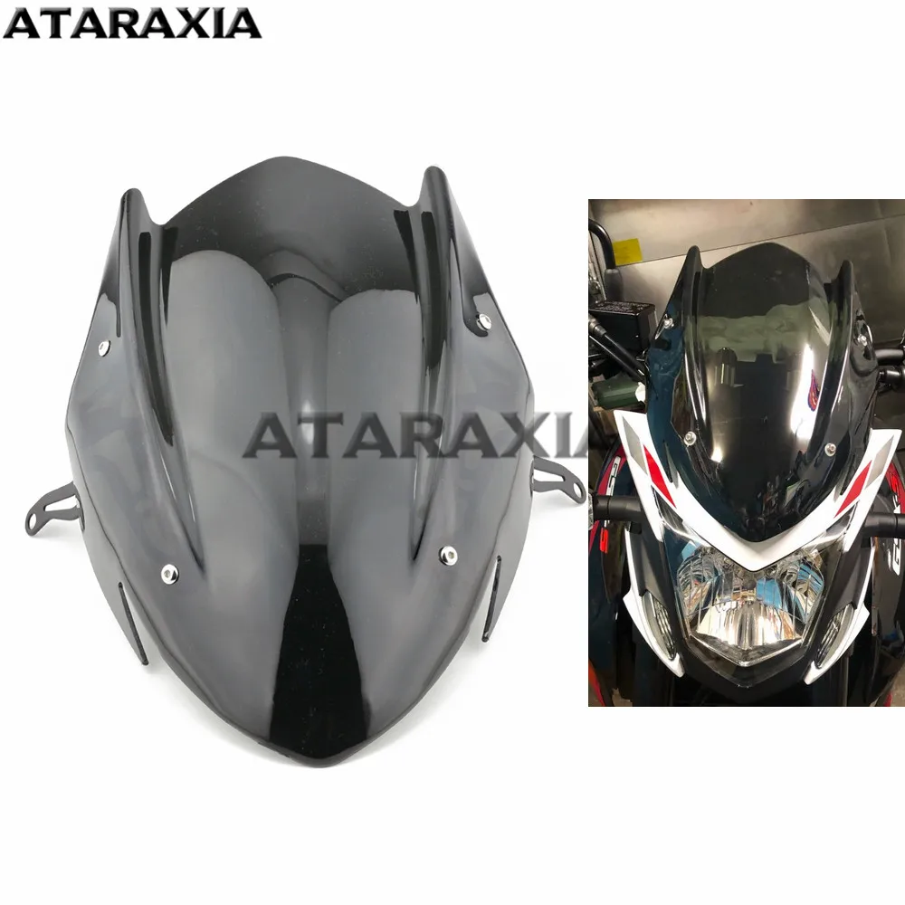 For-Suzuki-GSX-S750-GSXS750-GSXS-750-2017-2018-2019-Bike-Windscreen ...