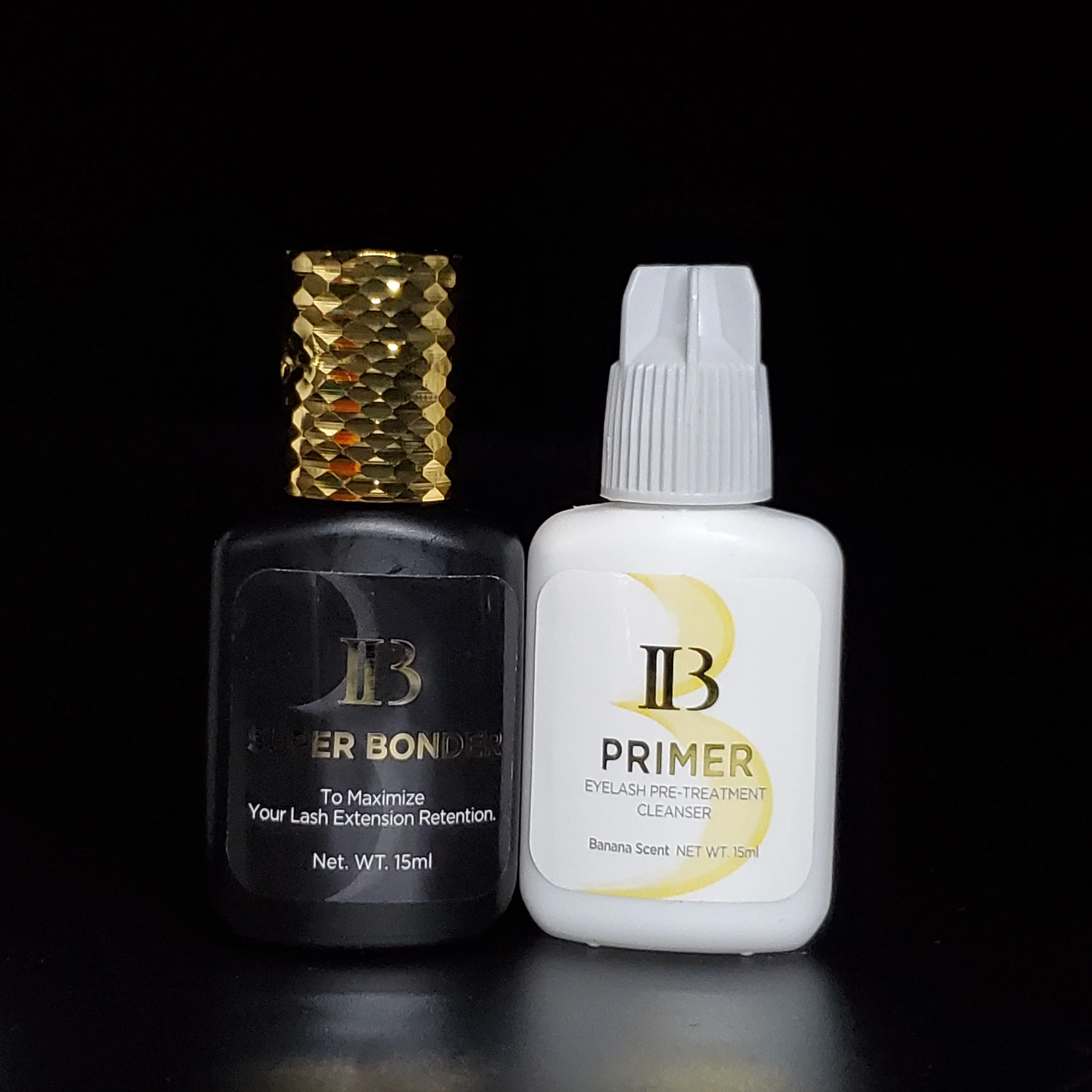 2bottles-set-Korea-IB-Eyelash-Extension-Glue-Primer-Premium-Gel-Remover ...