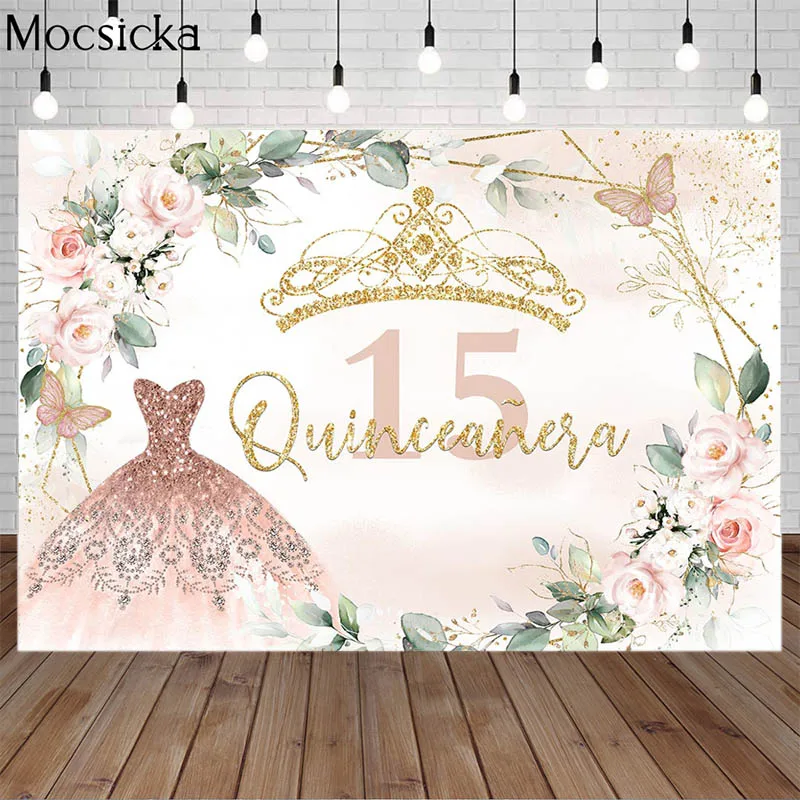 Quinceanera Table Settings Pink