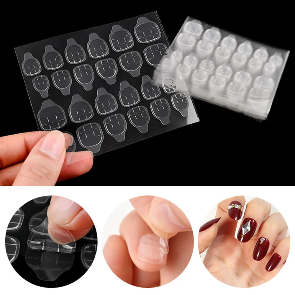 3pcs-Double-Sided-False-Nail-Art-Adhesive-Tape-Glue-Sticker-DIY-Tips ...