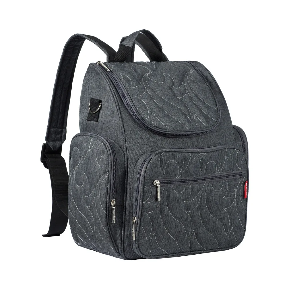 Mummy-Diaper-Bags-Large-Capacity-Zipper-Mother-Travel-Backpack-Pregnant ...