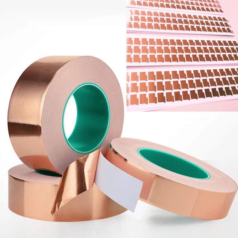 Foil-Tape-Mask-Double-Sided-Conduct-Copper-Electromagnetic-Shielding ...