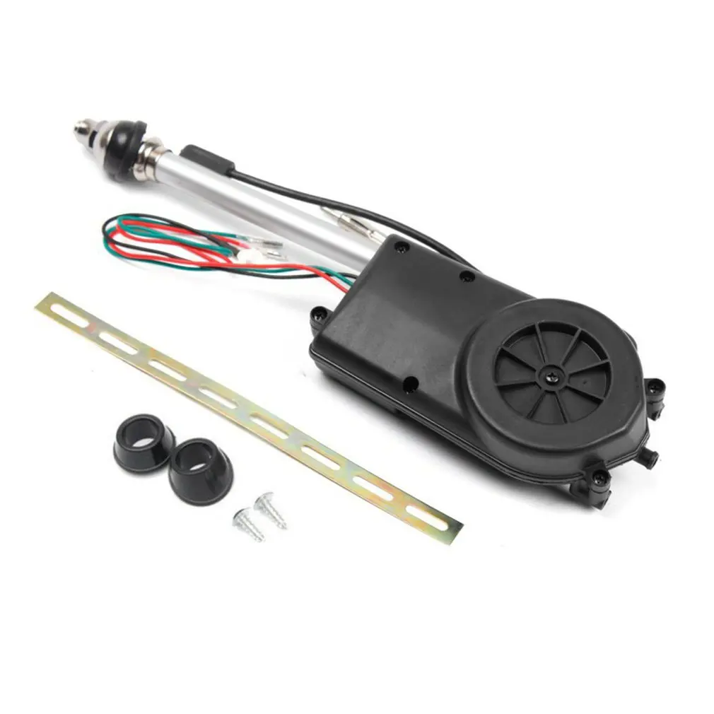 Telescopic Car Antenna 4-section Electrical Signal Amplifier Remote ...
