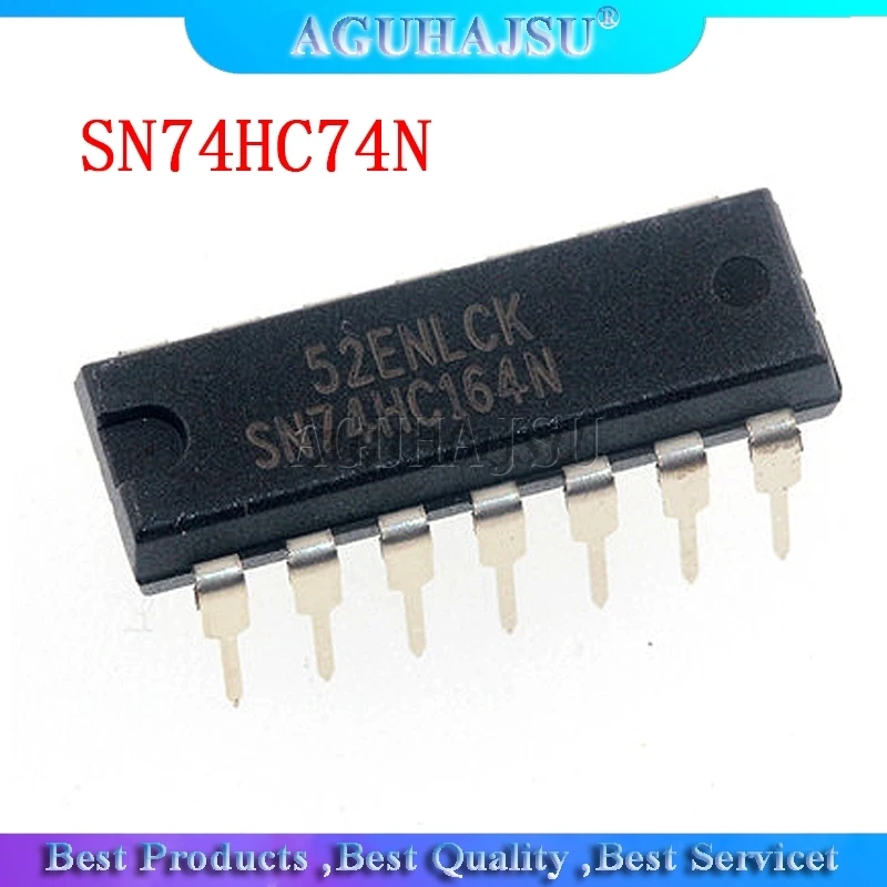 10PCS SN74HC74N SN74HC74 DIP14 DIP 74HC74 new original|Integrated ...