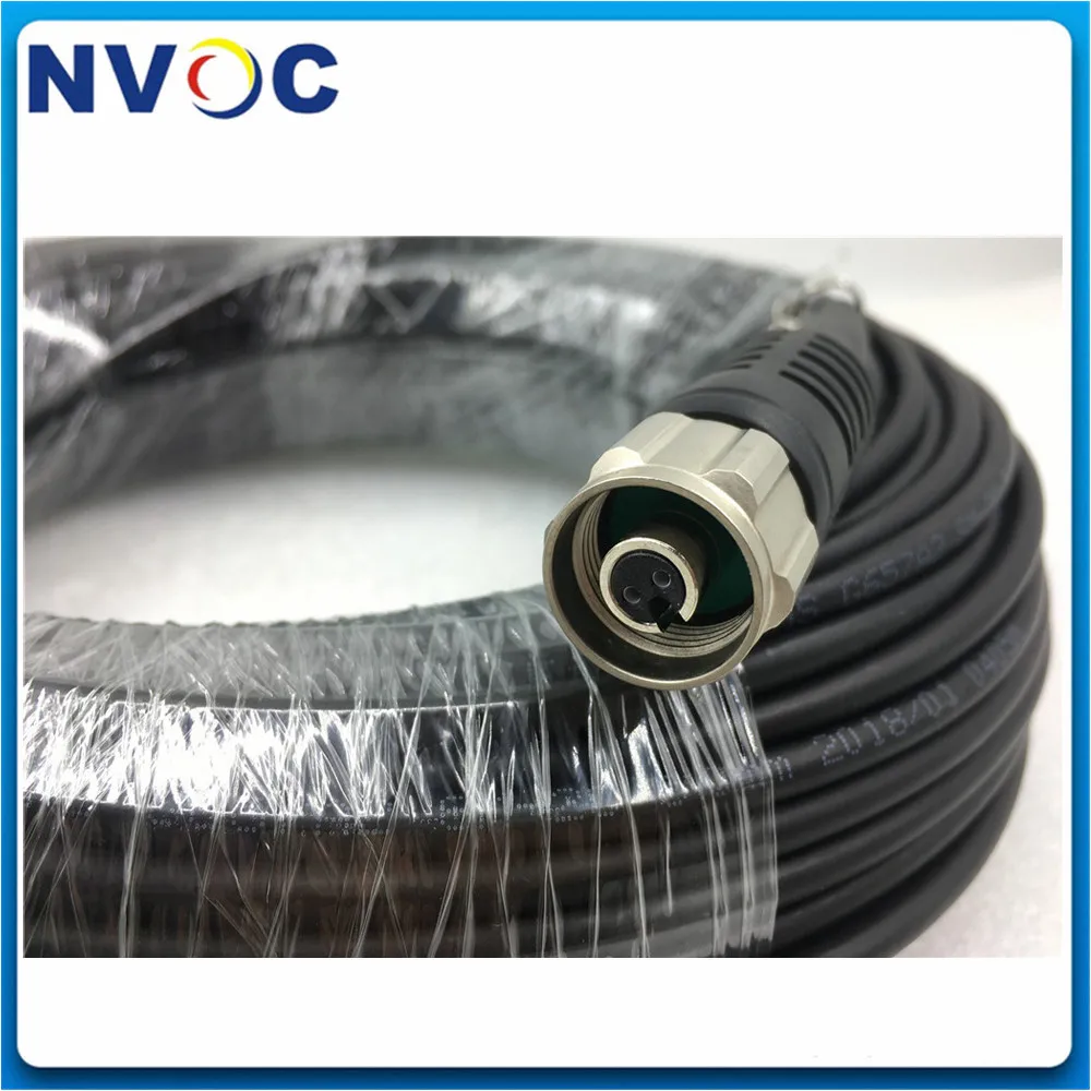 2c Sm G657a1,4.0mm100m,odc Round Fiber Optical Patch Cord Cable+2pcs ...