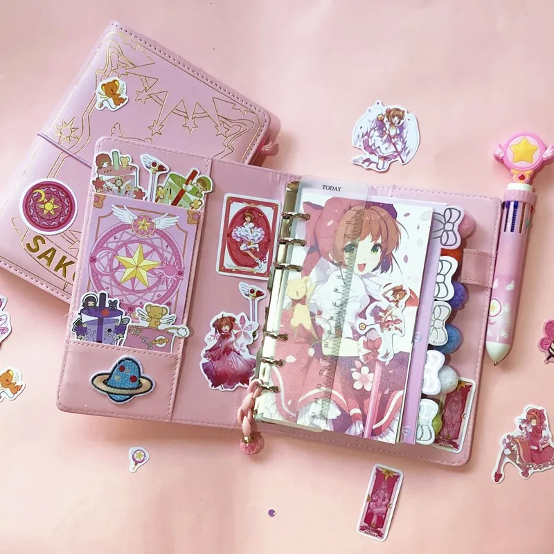 Japanese-Anime-Cardcaptor-Sakura-Loose-leaf-Diary-Notebook-Collection ...