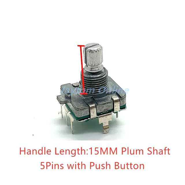 2Pcs Ec16 Rotary Kódoló 24 Pozíció Pulzus Digitális Forgó 3Pins 5Pins ...