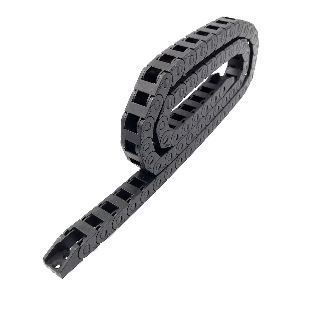 JFLO 10x10mm 1 Meter Plastic Towline Cable Wire Carrier Drag Chain For ...