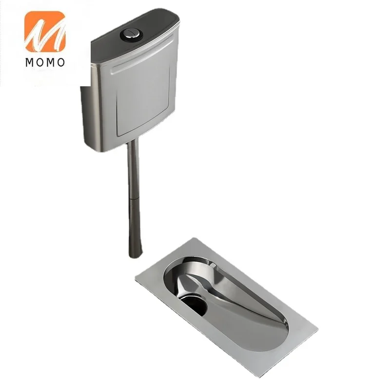 Stainless steel around the water squat bar KTV squat pit-style stool ...