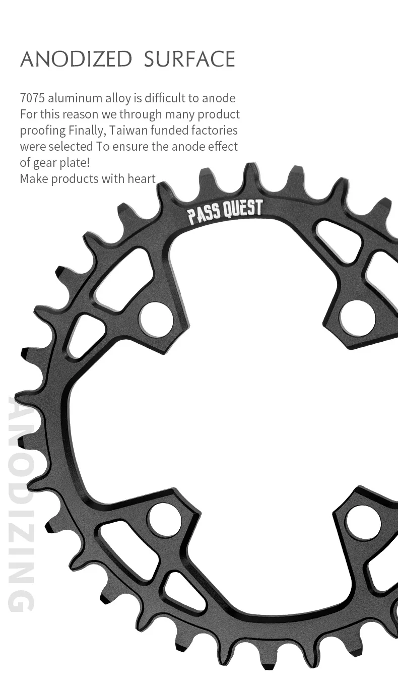 Chaîne, roue à chaîne pour vtt,82bcd Fsa Alpha Drive Marlin 7,30T-36T ...